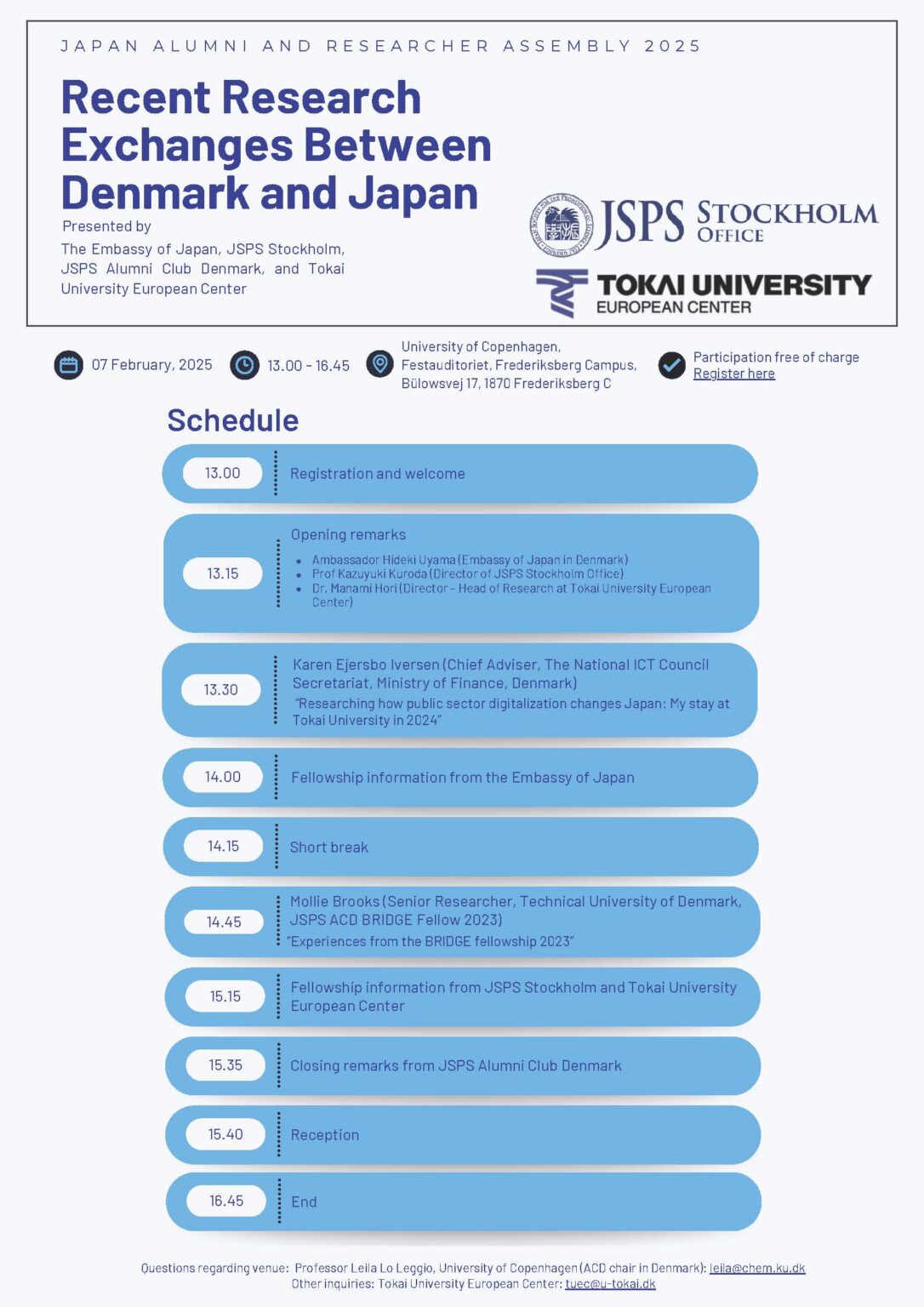 JARA (Japan Alumni and Researcher Assembly) 2025 – JSPS
